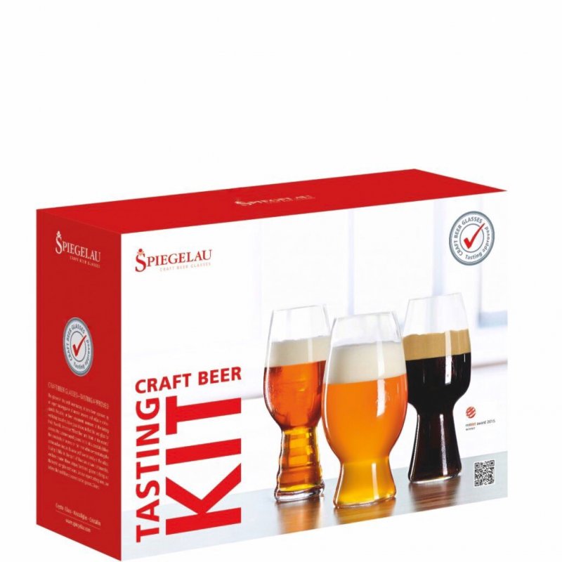 Craft Beer Tasting Kit med 3 olika glas - Dryckesglas.se