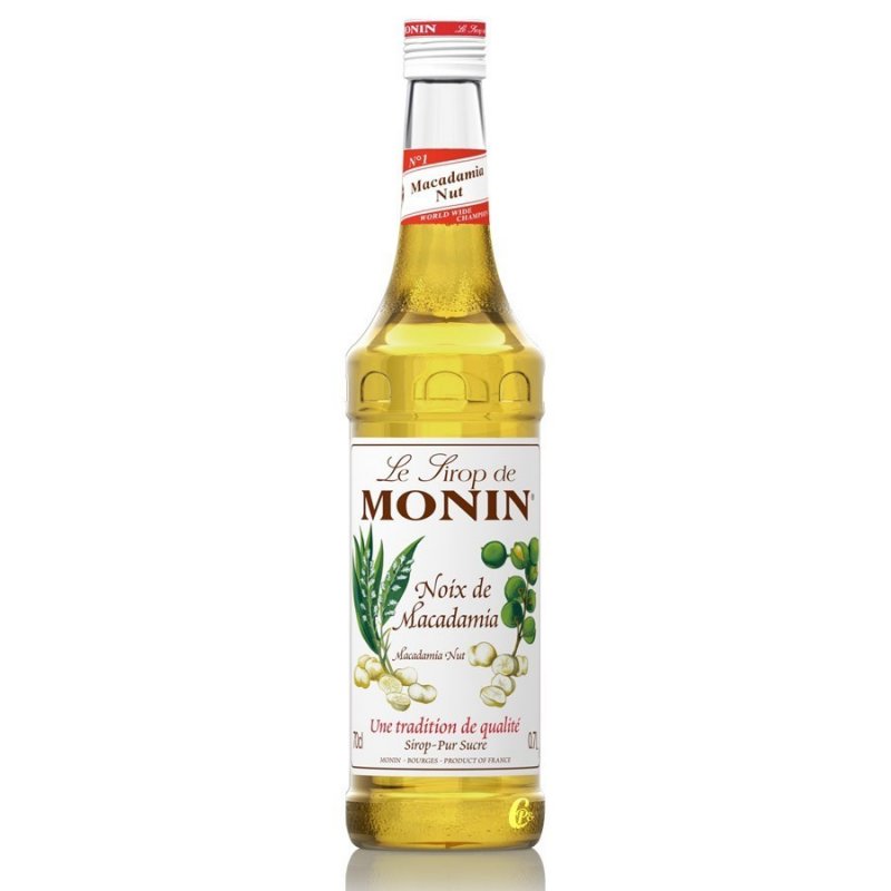 Monin Macadamia Syrup 70 cl - Dryckesglas.se