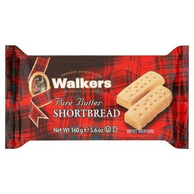 Shortbread Mini Fingers Walkers 160 gram - Dryckesglas.se