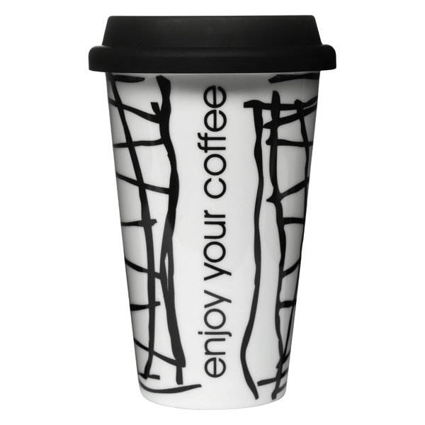 Cross Take Away Mugg 25 Cl Silikonlock Sagaform Dryckesglas se